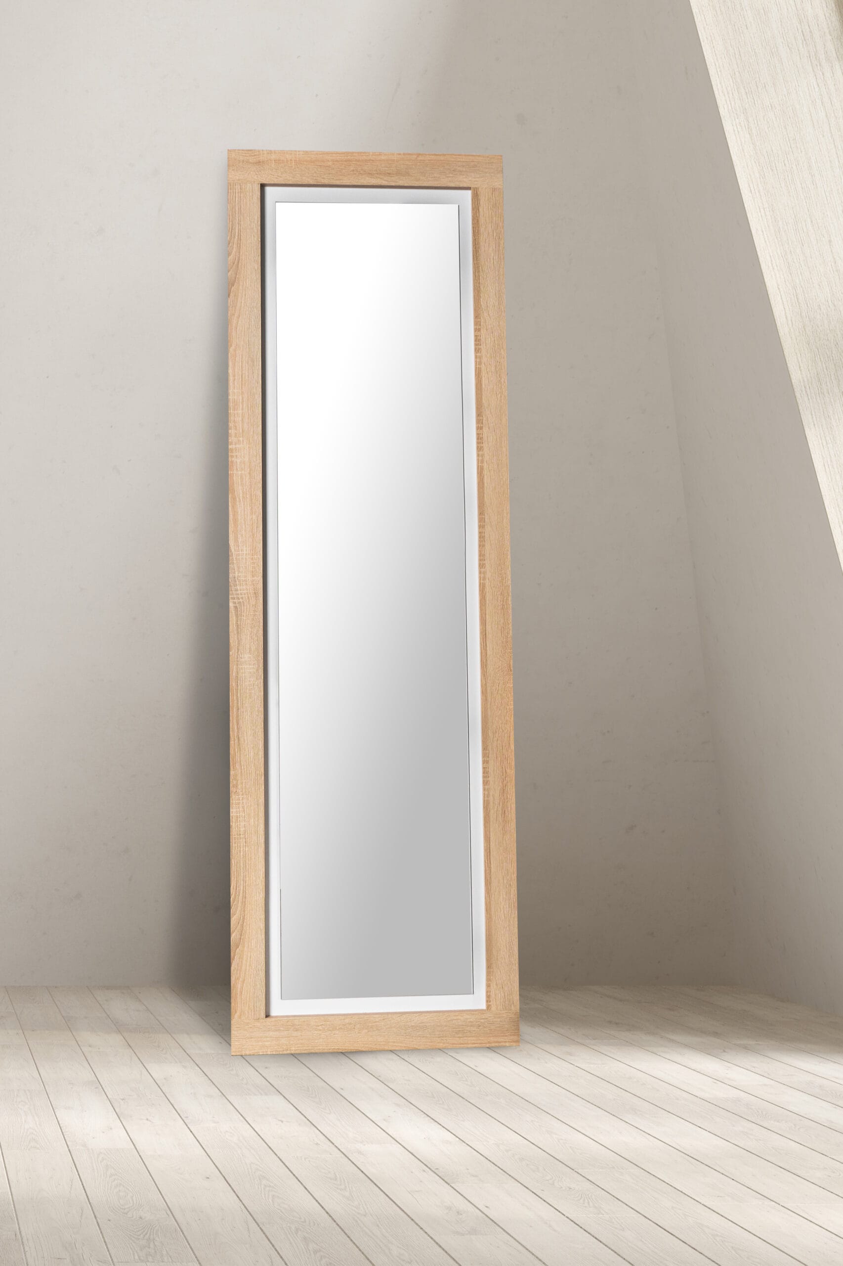 Full Length Wood Mirror - Hall Mirror - Lara Collection
